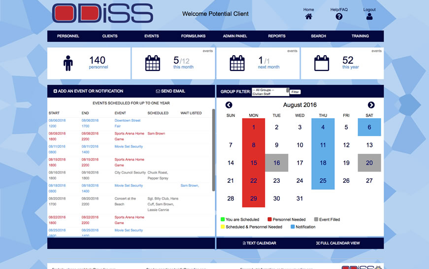 Off-Duty Scheduling Software | Public Safety Software Group